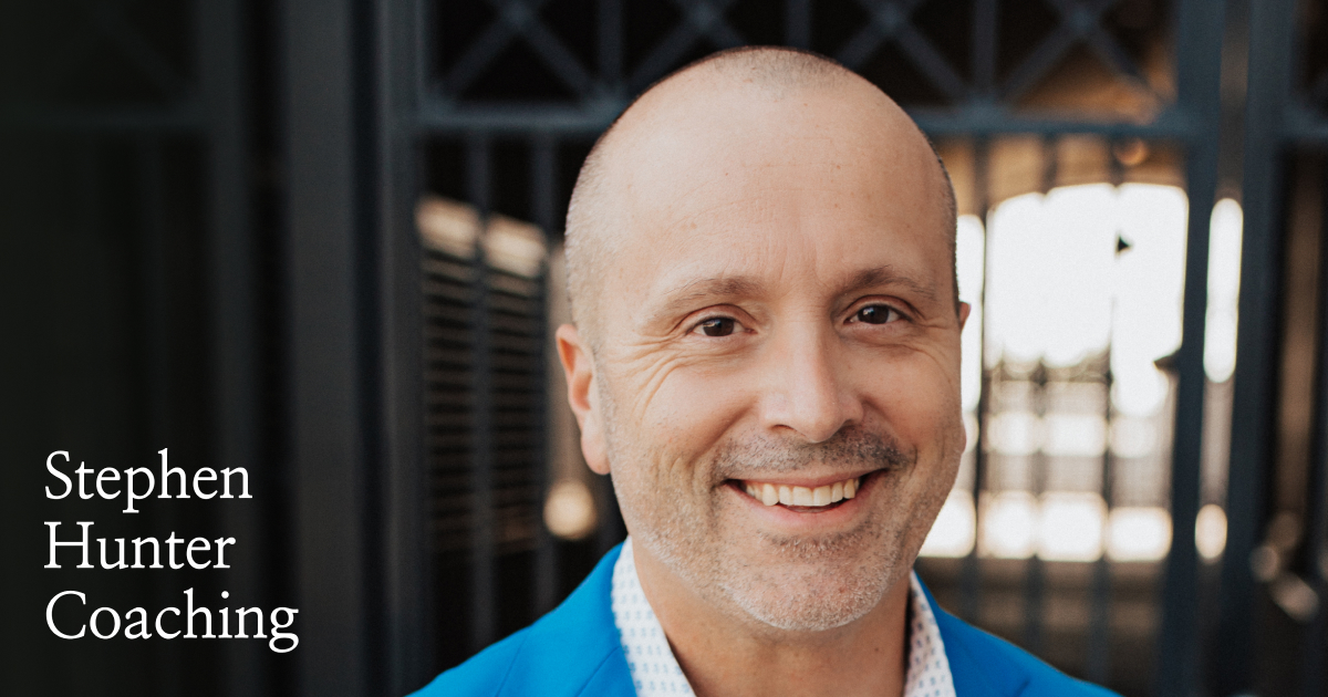Spiritual Coaching Services | Work with Stephen Hunter